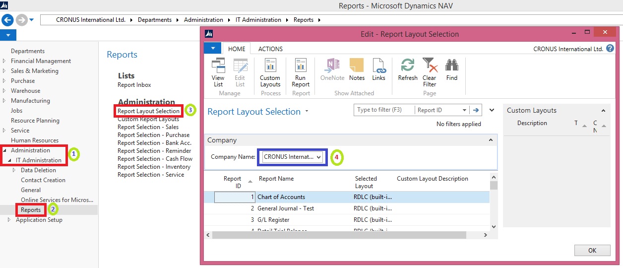 Managing Report Layouts – ARKSD Consultancy Private Limited