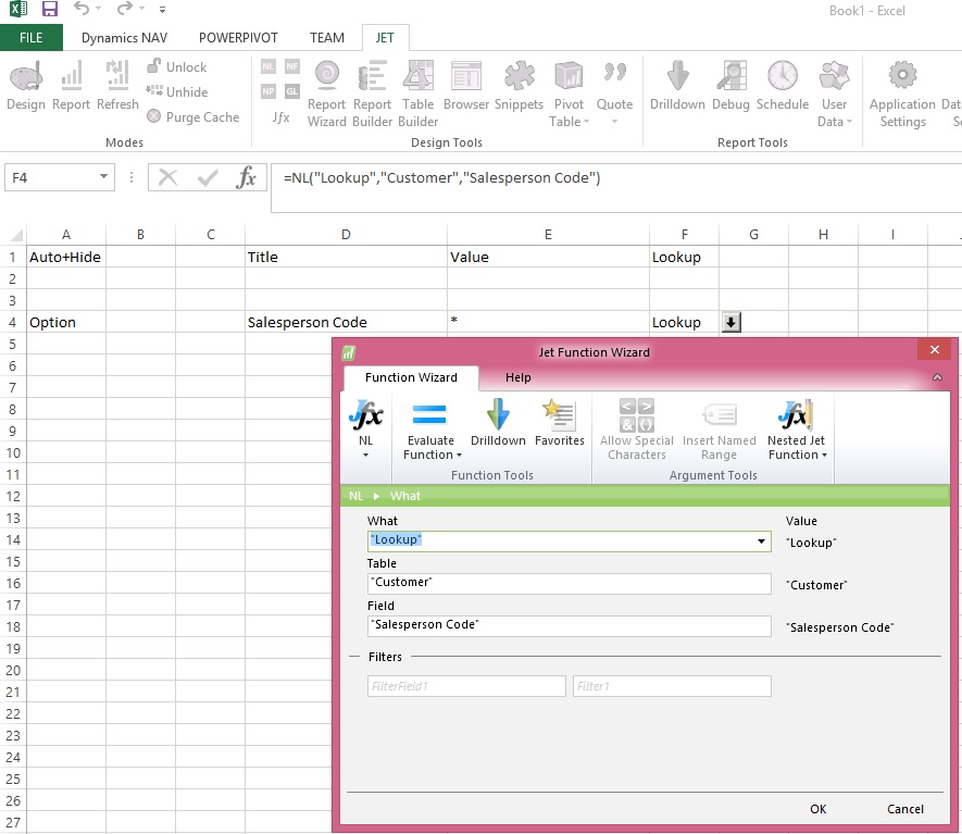 Using NL( Lookup ) in Jet Reports Part-2 – ARKSD Consultancy Private ...