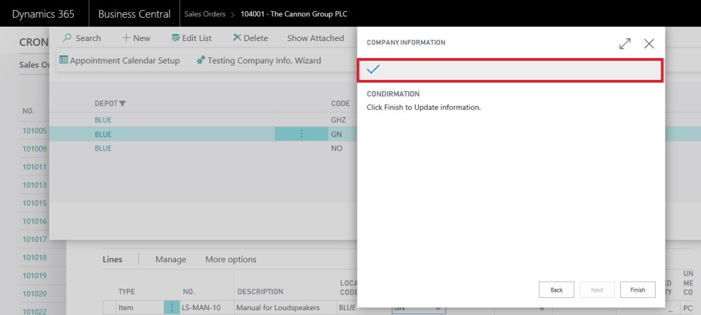 Creating a Wizard Page in AL for Business Central – ARKSD Consultancy ...